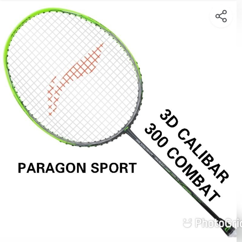 Jual Raket Badminton Lining 3D Calibar 300 Combat / 300C / 300 C ...
