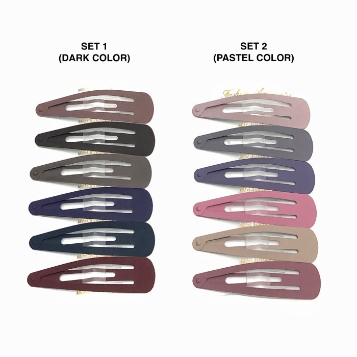 Jual Cabre Rounded Tiktok Bang Hair Clip - Jepit Poni Salon Made In ...