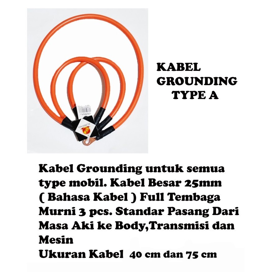 Jual Kabel Grounding Mobil, Kabel Besar - Full Tembaga Murni | Shopee ...