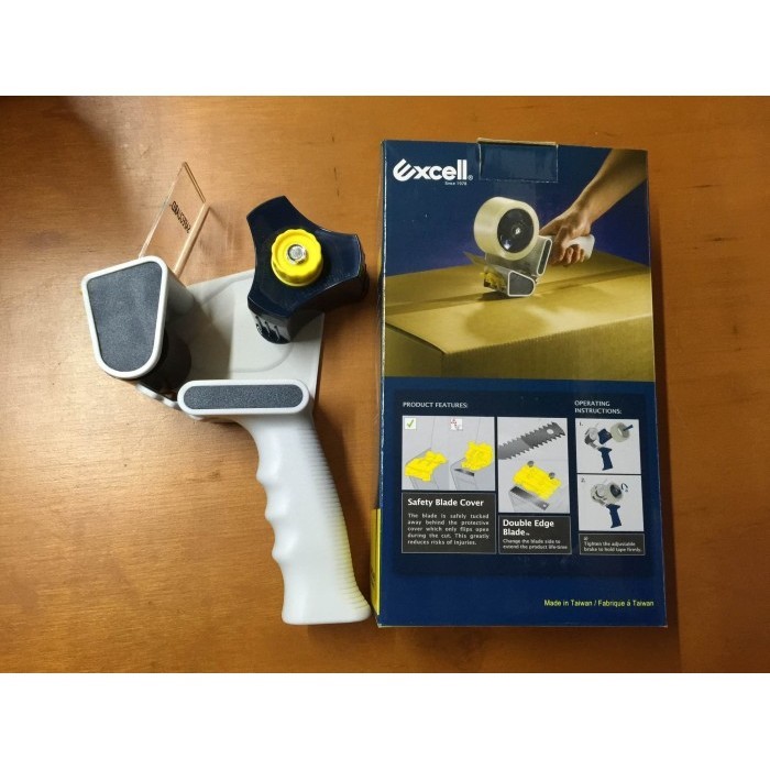 Jual Excell Tape Dispenser Ec-206 2"(2" Safeguard Hand Carton Sealer ...