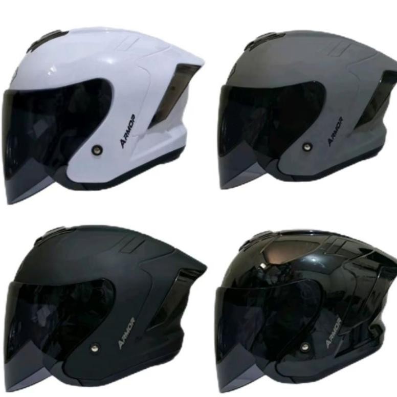 Jual Helm JS Armor original helm half face helm pria dewasa helm jS ...