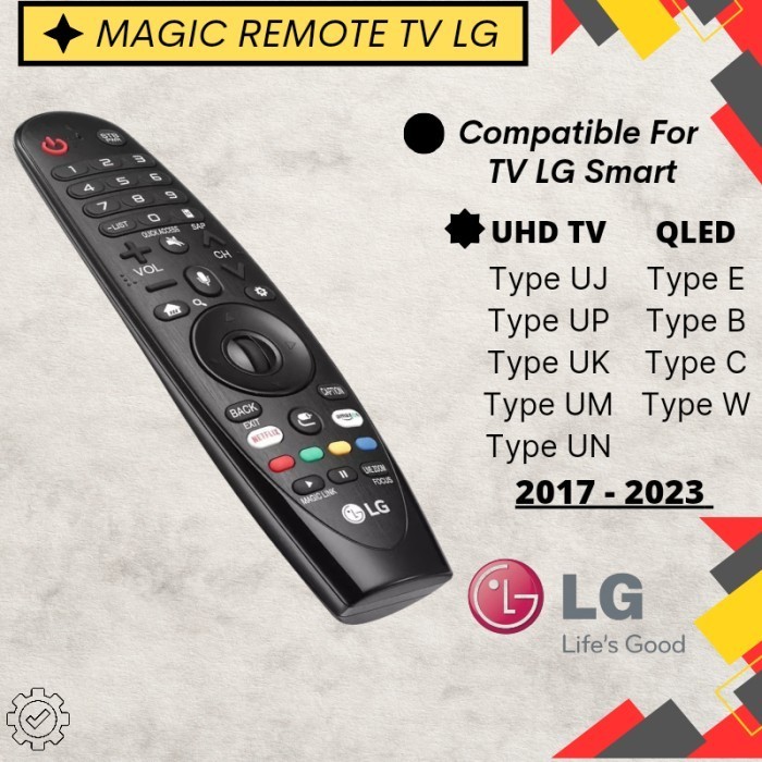 Jual Magic Remot Remote Control Tv Lg Smart Tv Led Lcd An-Mr650 ...