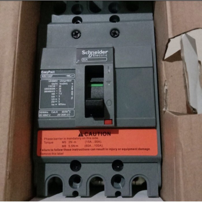 Jual Mccb Easypact Schneider Ezc 100F 3Phase 15/20/25/30/40/50 Ampere | Shopee Indonesia