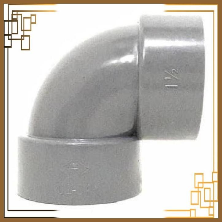 Jual [VBP] SAMBUNGAN PIPA PVC - FITTING PVC RUCIKA KNEE D 2"- ELBOW 90 DERAJAT | Shopee Indonesia