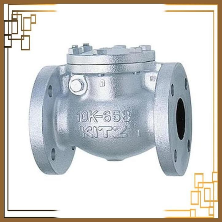 Jual [VBP] SWING CHECK VALVE 3 " INCH KITZ CAST IRON JIS 10K FCO ...