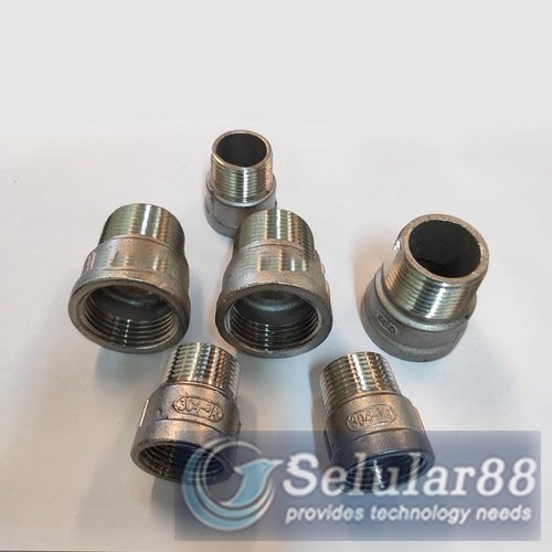 Jual Street Socket 1 1/2 inch Stainless Steel 304 Threaded Class 150 ...