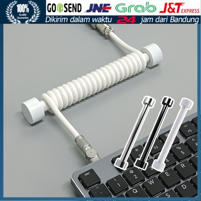 Jual PROMO TONGKAT UNTUK KABEL KEYBOARD MECHANICAL TYPE C COILED CABLE ...