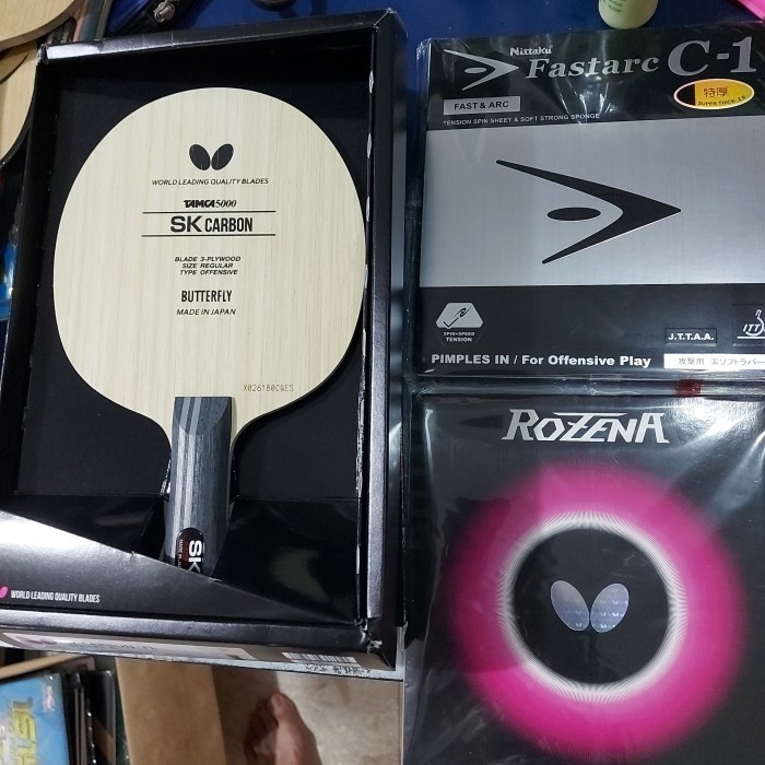 Jual paketan butterfly sk carbon + C1 + ROZENA | Shopee Indonesia