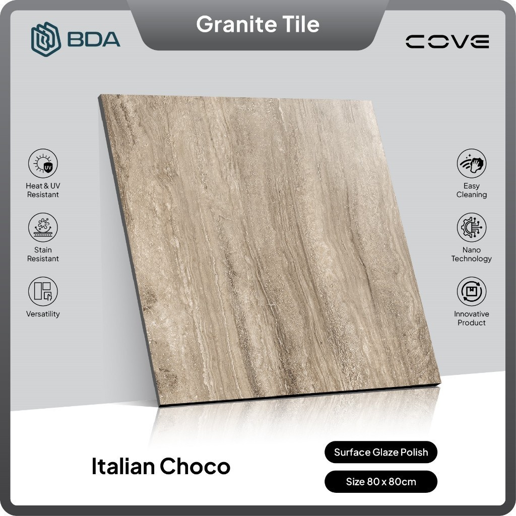 Jual BDA Granite Tile Granit 80x80 Keramik Lantai Keramik Dinding ...