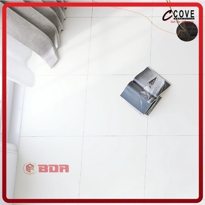 Jual BDA Granite Tile Granit Keramik Lantai 60x60 Cream Polos London ...