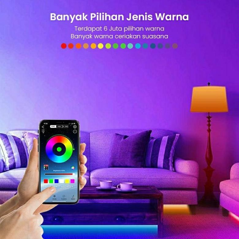 Jual Smart Rgb Fairy Lights / Smart Lampu Led Rgb 10 Meter Bisa Via ...