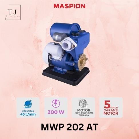 Jual HARGA DISC - Pompa Air MASPION MWP 202 AT 200 Watt Otomatis Sumur ...