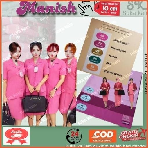 Jual Cod Mannish Kain Bahan Seragam Psh Psu Psr Bhayangkari Harga Per 10 Cm Terbaik | Shopee ...