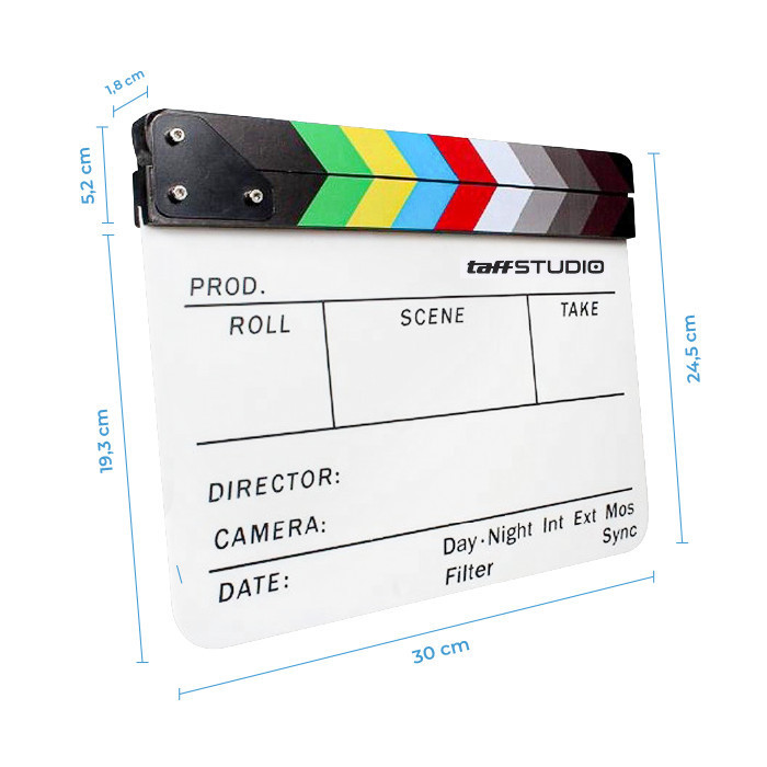 Jual CLAPPER BOARD MOVIE SLATE CLAPPERBOARD VIDEO DAN FILMING | Shopee ...