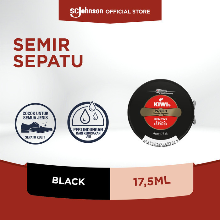 Jual KIWI Paste SP Black 17.5ml - Perawatan Sepatu | Shopee Indonesia