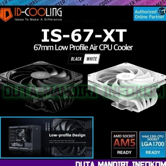 Jual Id Cooling Is-67 Xt - Low Profile Itx With 6 Heatpipe Air Cpu ...