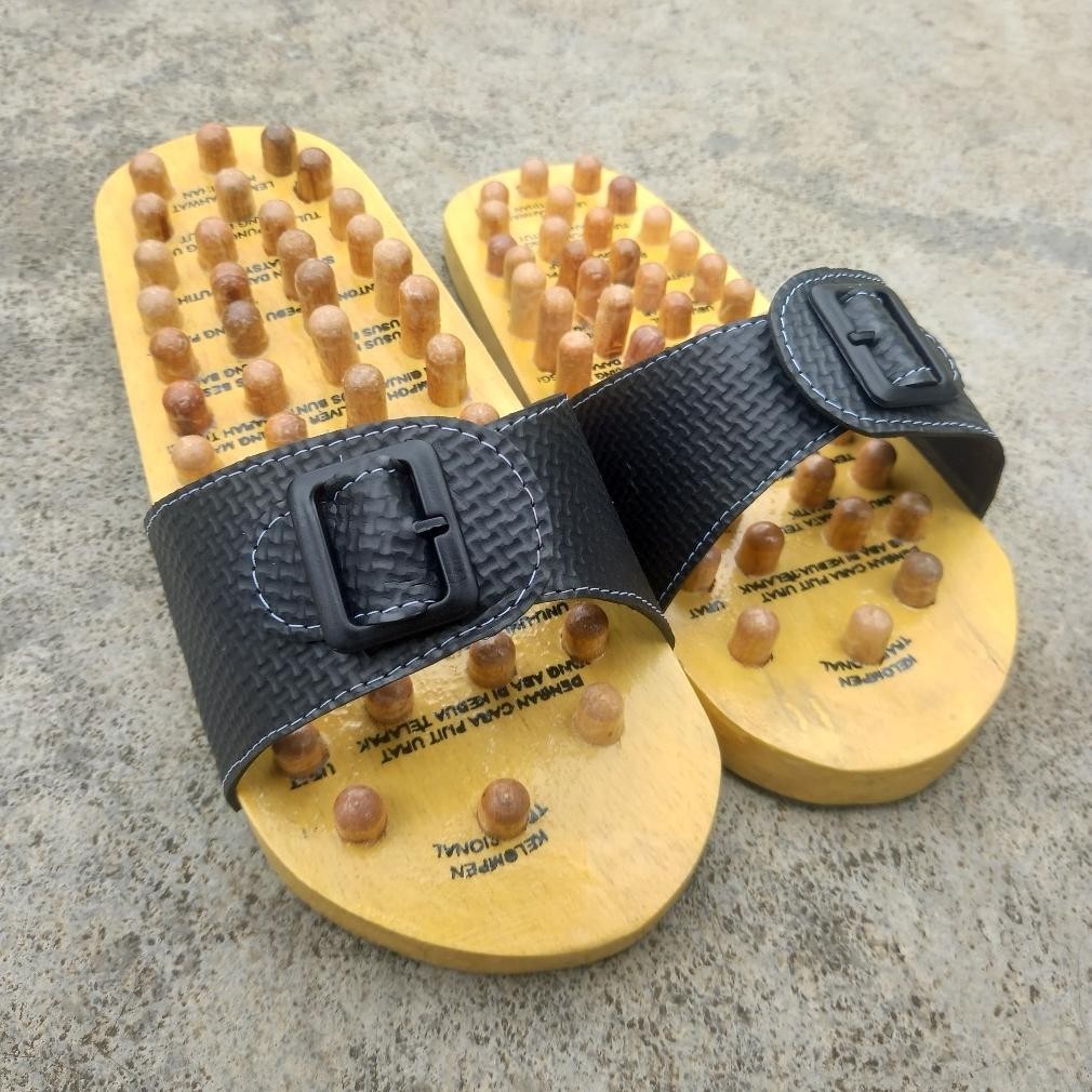 Jual Sandal Bakiak Kayu, Sendal Terapi Kayu, Alas Kaki Refleksi Repleksi Teflexi Dan Kesehatan ...