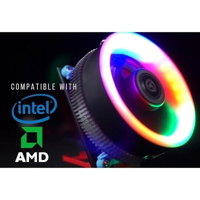 Jual Fan Processor Prosesor Gaming LED RGB Intel AMD Alseye TBF100 ...