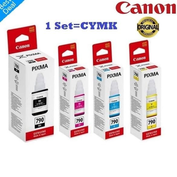 Jual Paket Tinta Canon PIXMA G1000 G2000 G2002 G3000 Genuine | Shopee ...