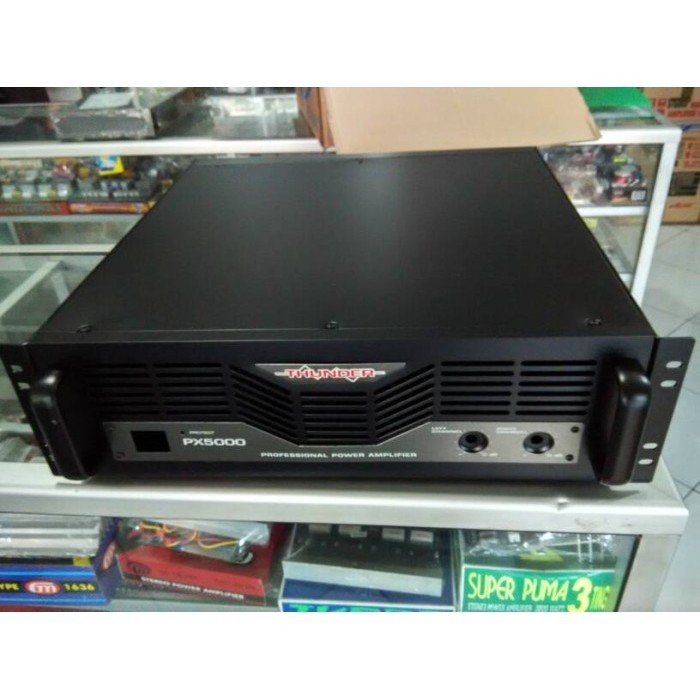 Jual Terlaris!! Box Power Ampli Box Amplifier Thunder Px5000 Panel 3U Kosongan Tebal | Shopee ...