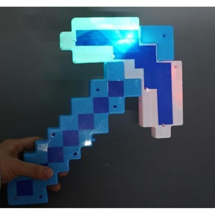 Jual Pedang Minecraft LED Diamond Pickaxe | Shopee Indonesia