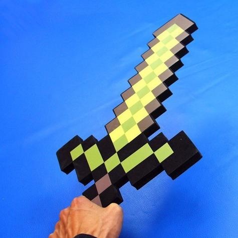 Jual Pedang Minecraft / Minecraft Sword (Golden Sword) | Shopee Indonesia