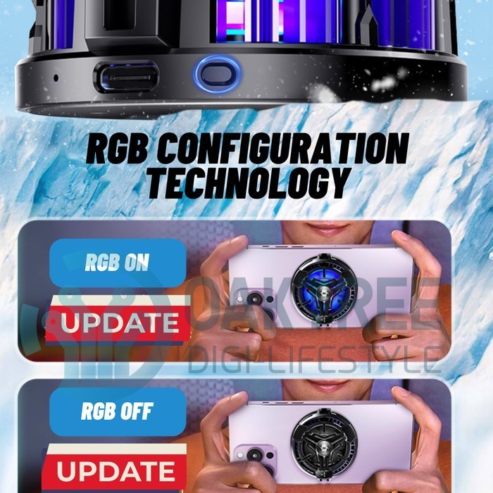 Jual Funcooler Sl10 Fan Cooler Radiator Pendingin Hp Cooling Fan Gaming ...