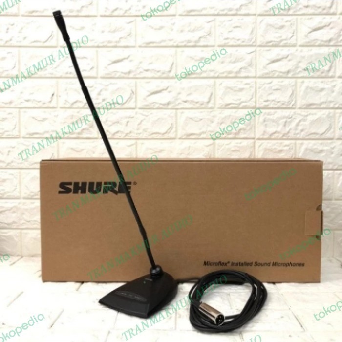 Jual Mic Podium Shure Mx-418D/C Mic Meja Gooseneck (Grade A) | Shopee ...