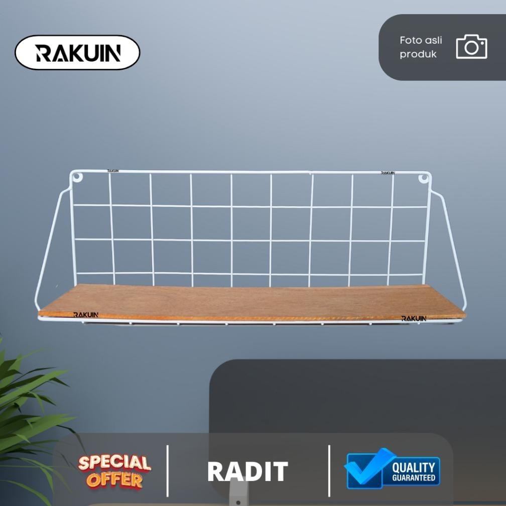 Jual Stok Banyak RADIT - RAK DINDING TEMPEL AMBALAN KAYU DAPUR UNTUK ...
