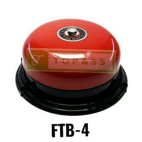 Jual NEW Fire Bell Alarm FTB-4 WeatherProof FORT (Perlengkapan System ...