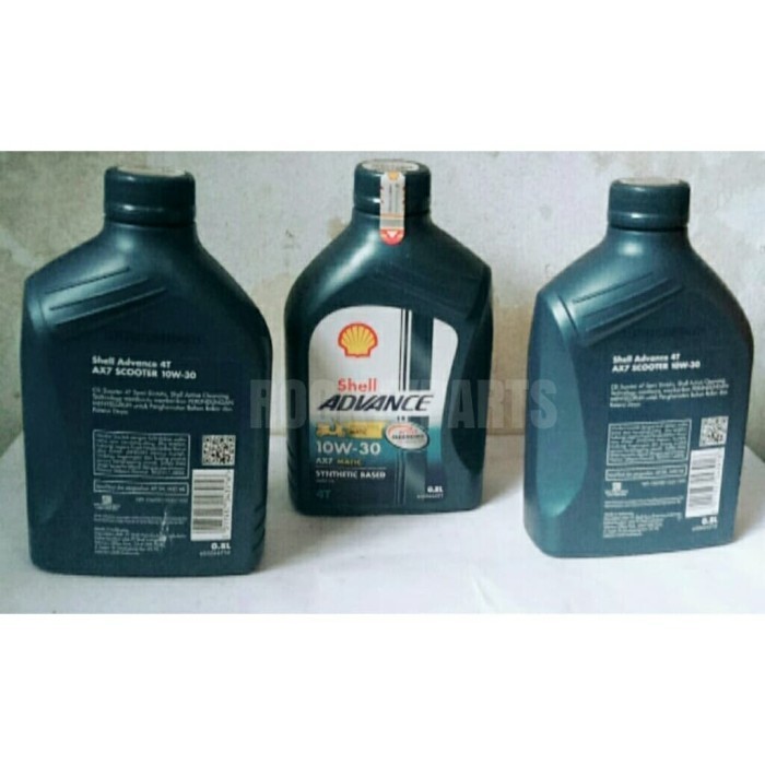 Jual Oli Shell Advance Scooter Matic Ax7 10W-30/Motor Matic/800Ml ...