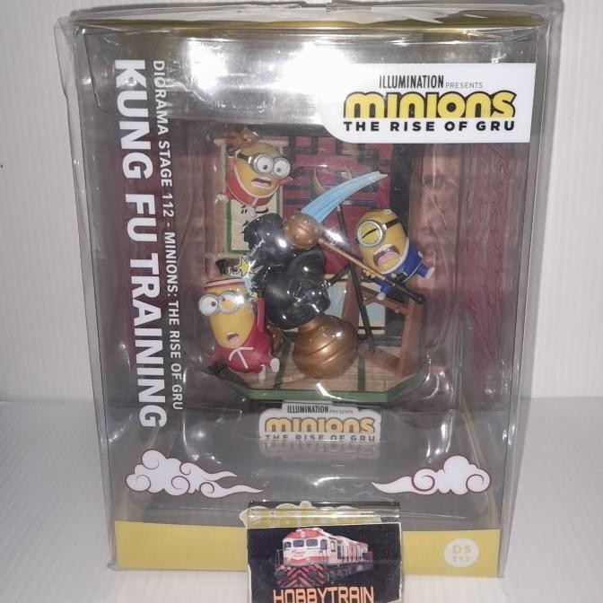 Jual BEAST KINGDOM DIORAMA STAGE 112 MINION RISE OF GRU KUNG FU ...