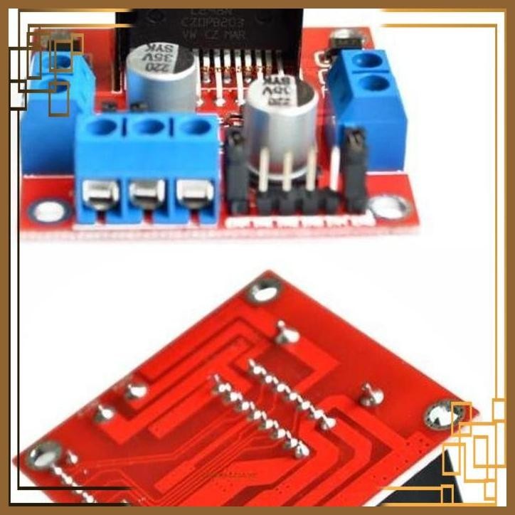 Jual [ETR] L298N Dual H Bridge DC Stepper Motor Driver Controller ...