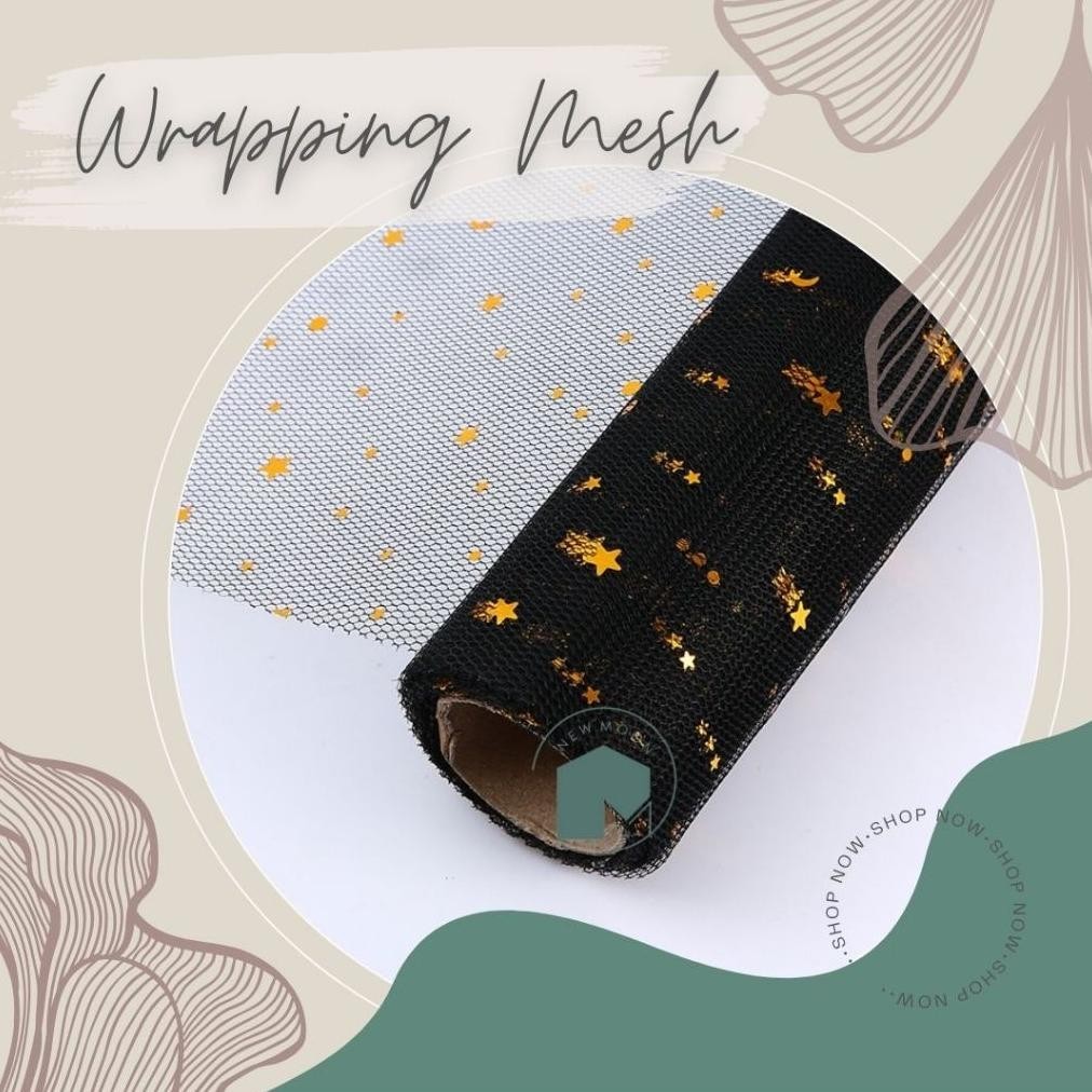 Jual Flower Wrap Mesh Korean Jaring Bunga Wrapping Jala Net Buket ...