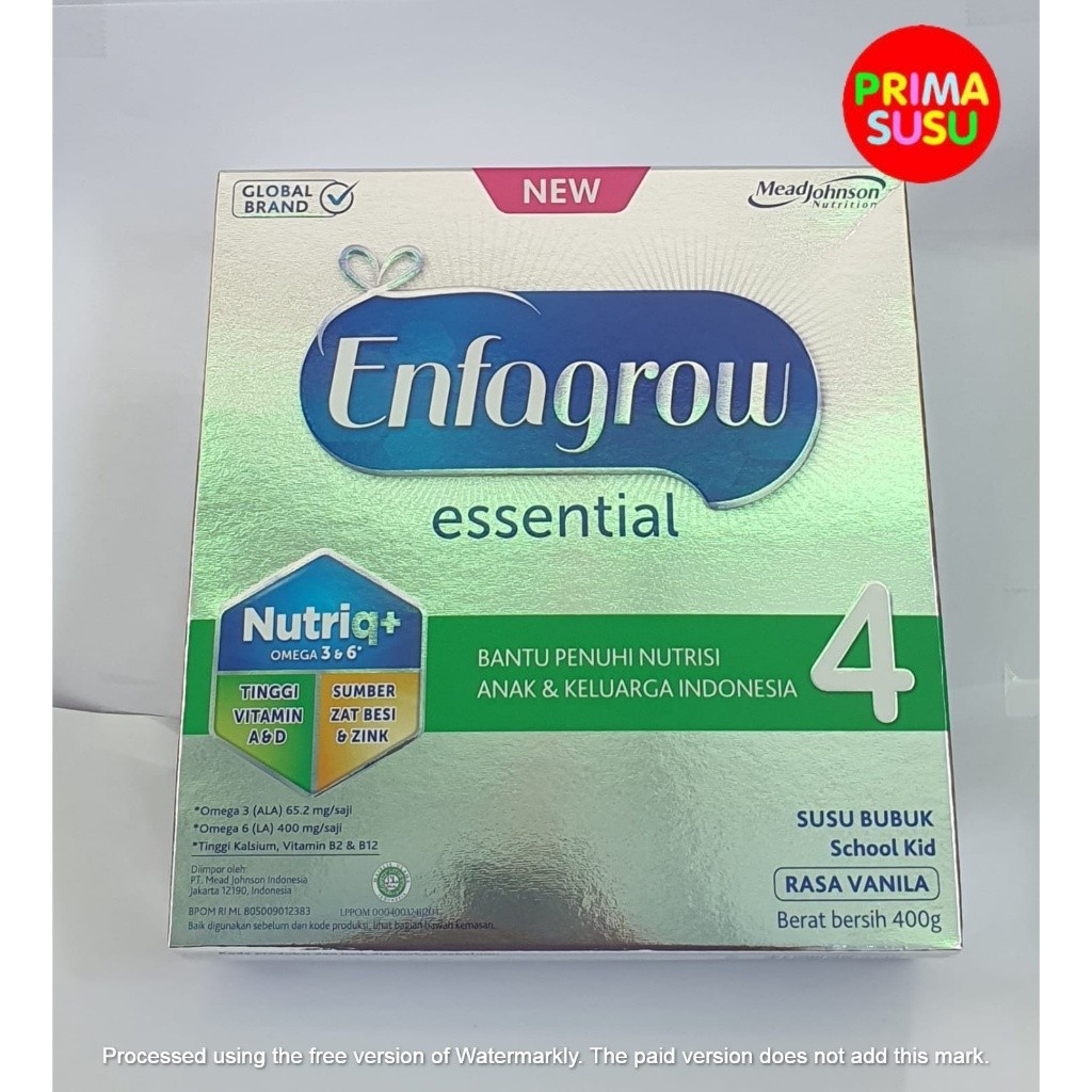 Jual ENFAGROW ESSENTIAL 4 400 gr Box Vanila | Shopee Indonesia