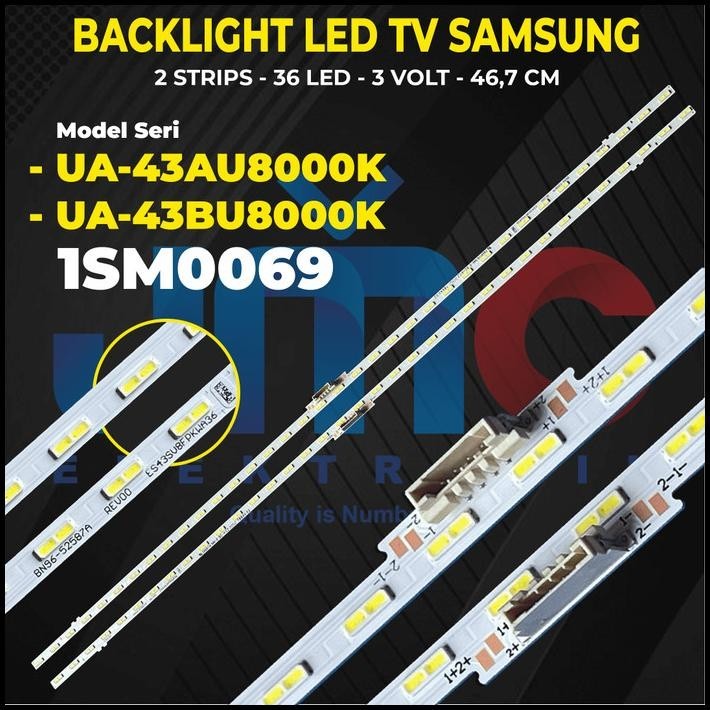 Jual Backlight Tv Samsung Ua43Au7000 Ua43Au7002 Ua43Au8000 43Au8000 | Shopee Indonesia