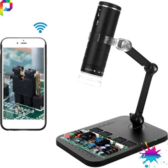 Jual Ready Kamera Mikroskop Servis HP Wifi Digital Microscope Endoscope ...