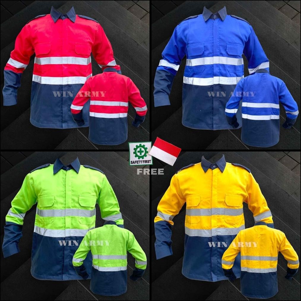 Jual rt-4 Seragam safety - Katelpak Wearpack - Atasan Safety Kombinasi ...