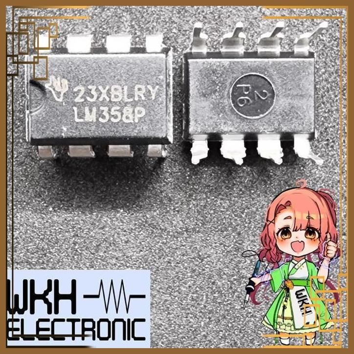 Jual [WKH] IC LM358 LM 358 LM358P LM 358 P DIP8 DUAL OPERATIONAL AMPLIFIER IC DIP | Shopee Indonesia