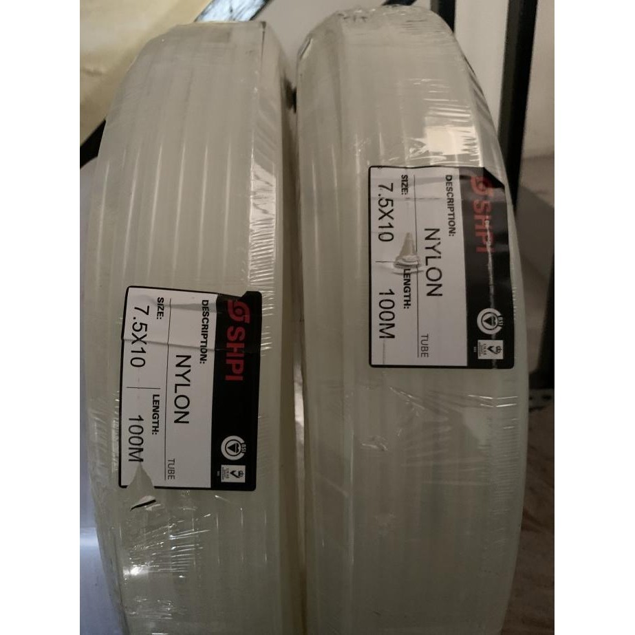 Jual Selang Nilon/Selang Angin/Nylon Tube SHPI (10mm x 7.5mm) ROLL | Shopee Indonesia
