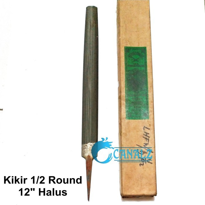 Jual Kikir Nicholson 1/2 Bulat 12" Halus - 1/2 Round 12 Inci Inch ...