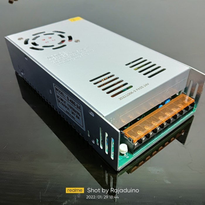 Jual Power Supply 24V 20A Switching Psu Adaptor Cnc 3D Printer | Shopee ...