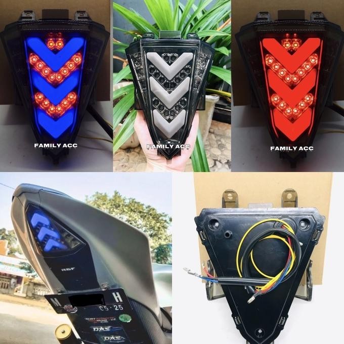 Jual Lampu Stop Belakang R15 OLD/ Stoplamp Led 3in1 Motor Yamaha R15 V1 ...