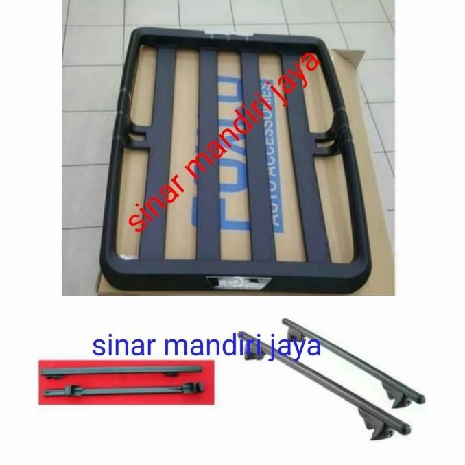 Jual Paket Rack Hummer+Cross Bar Jepit Roof Rail Fortuner Lama | Shopee ...