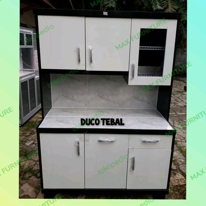 Jual [Promo] Promo Lemari Sayur / Lemari Dapur / Rak Piring Kayu ...