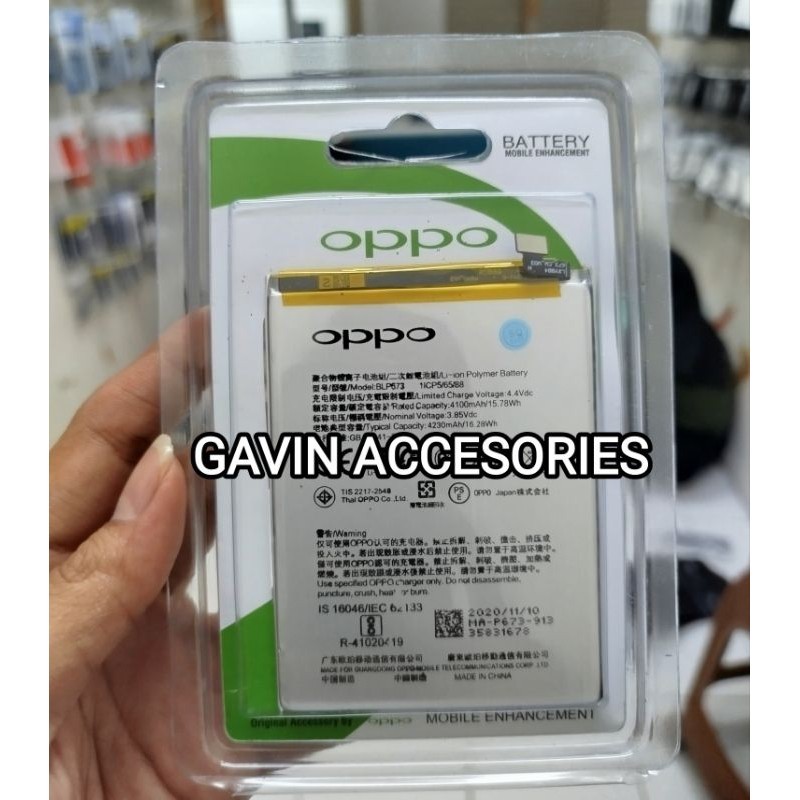 Jual TERMURAH BATRE BATERAI HP OPPO A31 2020 / OPPO A12 MODEL BLP673 ...