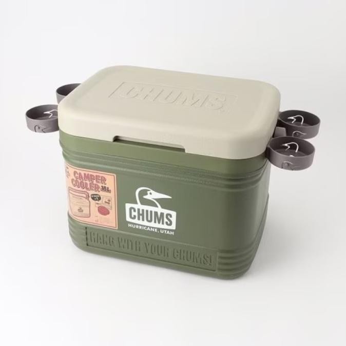 Jual [Ready] Tempat Minuman Chums Camper Cooler Box 18L Color Olive | Shopee Indonesia
