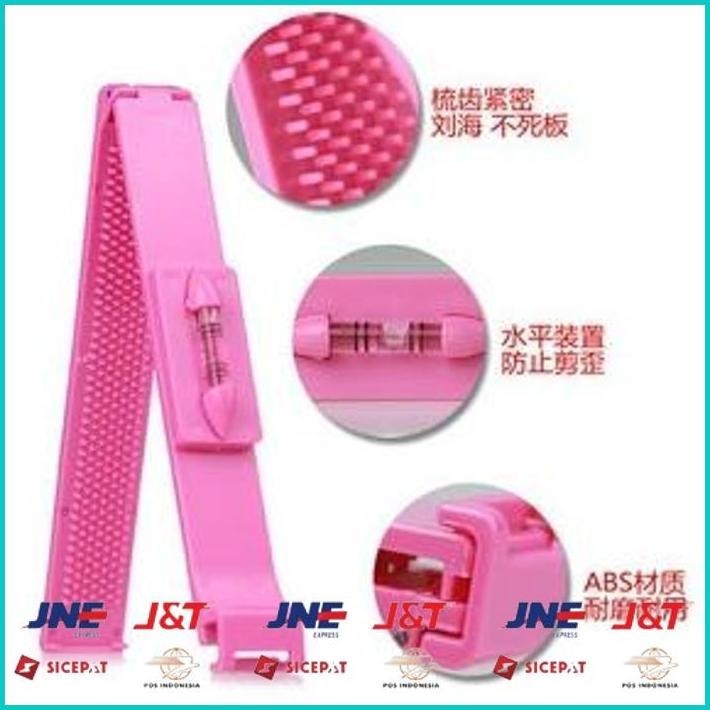 Jual BISMILLAH APPO ALAT BANTU POTONG PONI BANGS RULER BANG CLIP KLIP ...