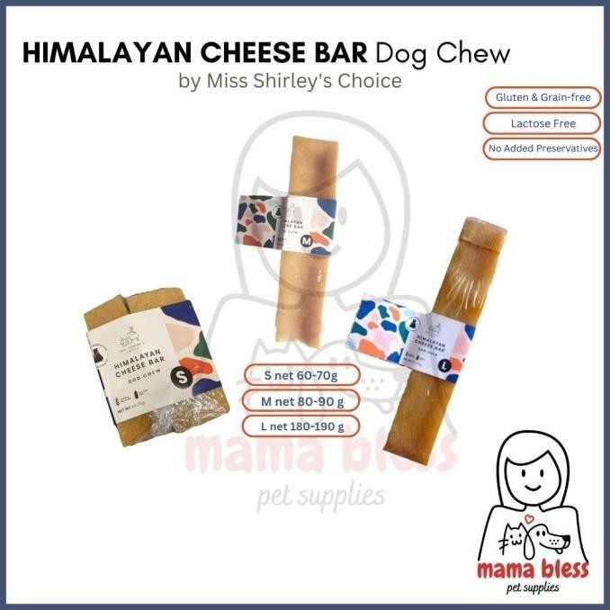 Jual Miss Shirley'S Choice Himalayan Cheese Bar Dog Chew Snack Anjing ...