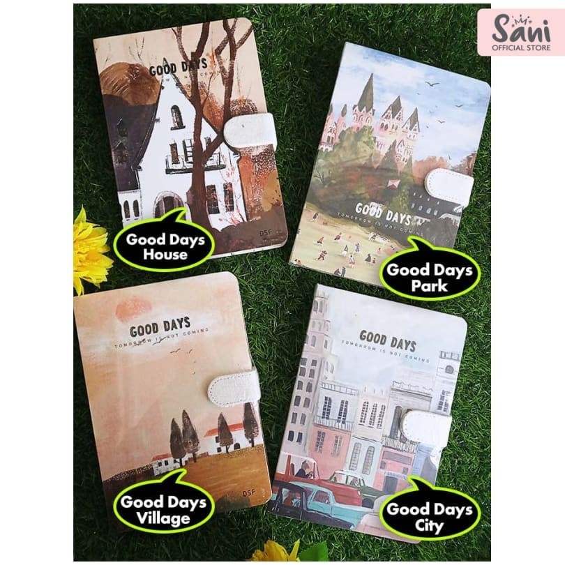 Jual Sani | Buku Diary Fancy Hardcover Kunci Magnet Leather - GOOD DAYS ...